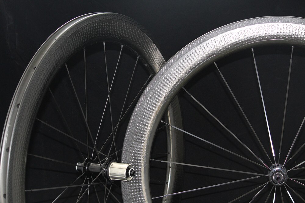 700c Carbon Road Wheels Dimple V Brake Wheelset High TG Golf Dimple ...