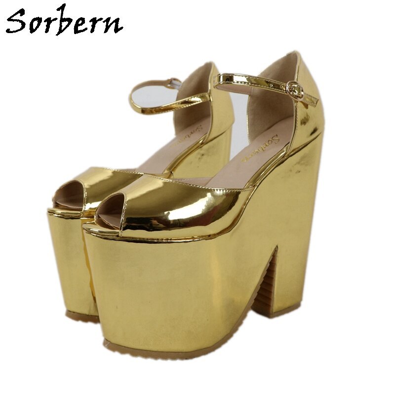 Custom Women Fetish Shoes,Drag Queen Sandals,Cross Dresser Boots ...