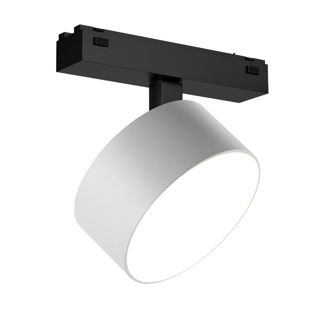 25-Series 20W Silver Round Magnetic Track Light【2ALGD2580030-20W】