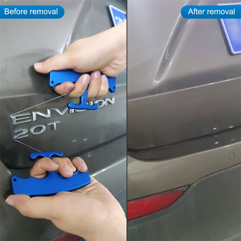 FOSHIO Auto Emblem Removal Tools Car Wrapping Surface Logo Remover