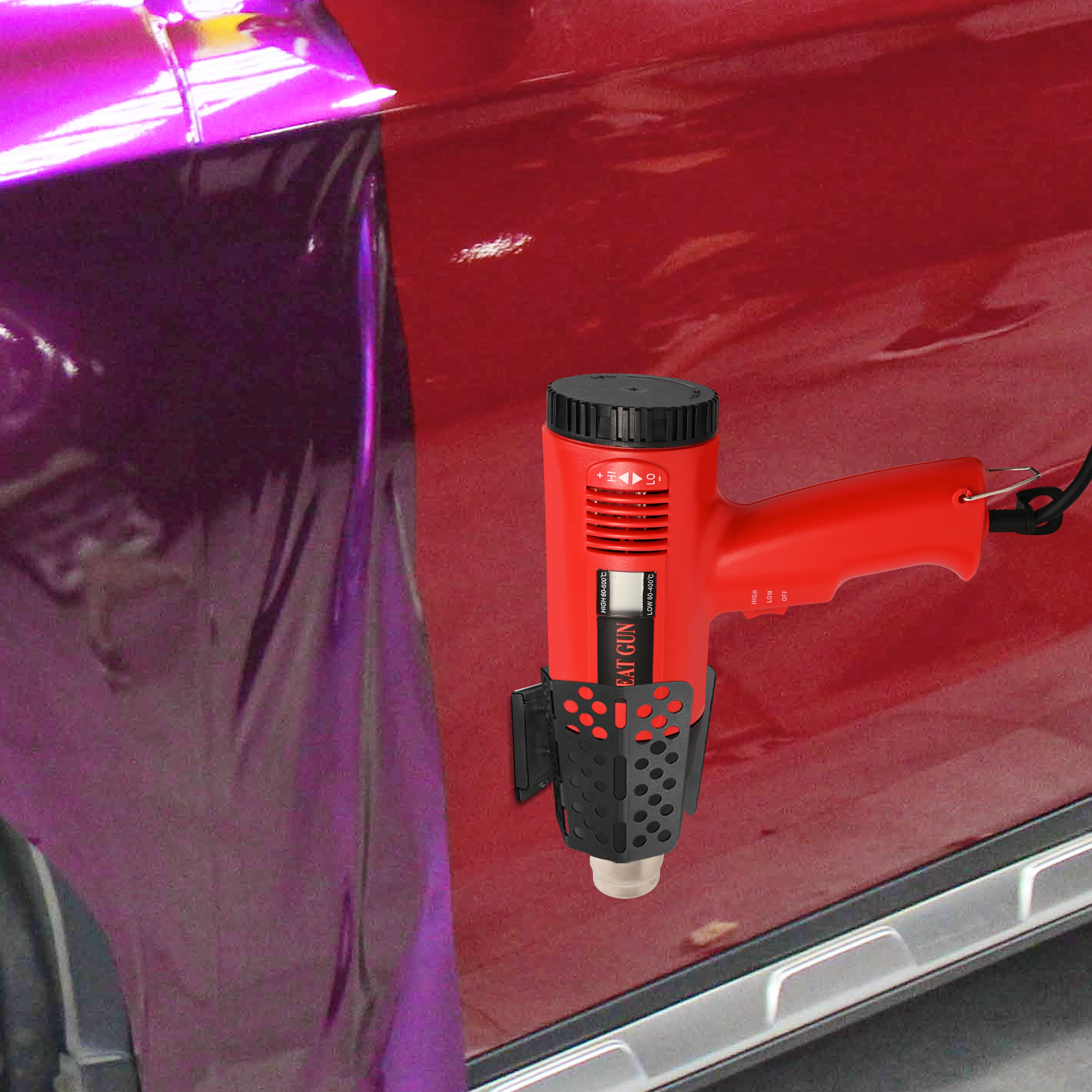 FOSHIO Hot Air Gun Holder Magnetic Heat Gun Holder Rack Support