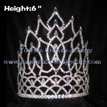 Wholesale pageant custom crowns rhinestone custom pageant crowns