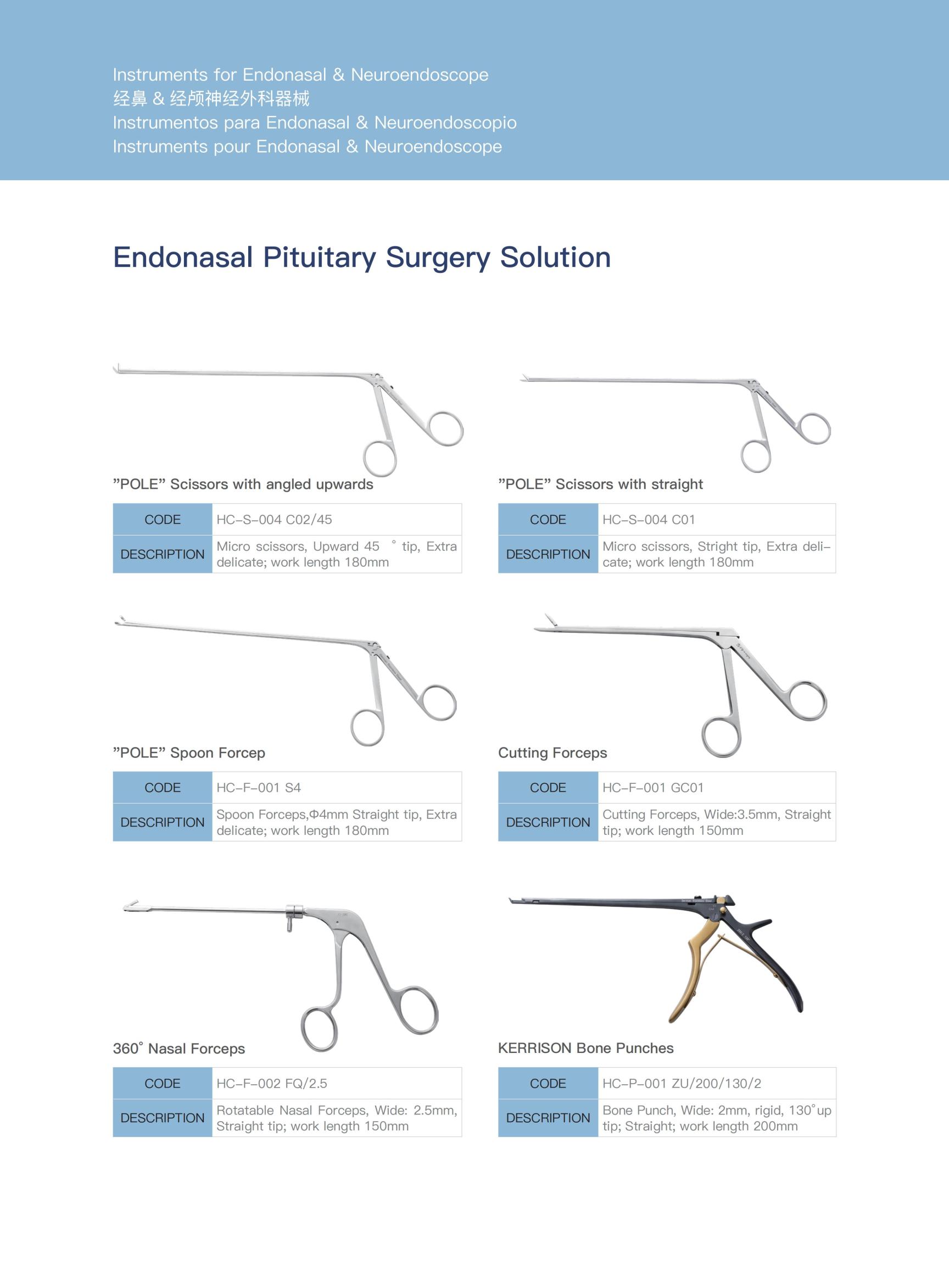 Endoscopic&Micro Surgery Instrument Solution