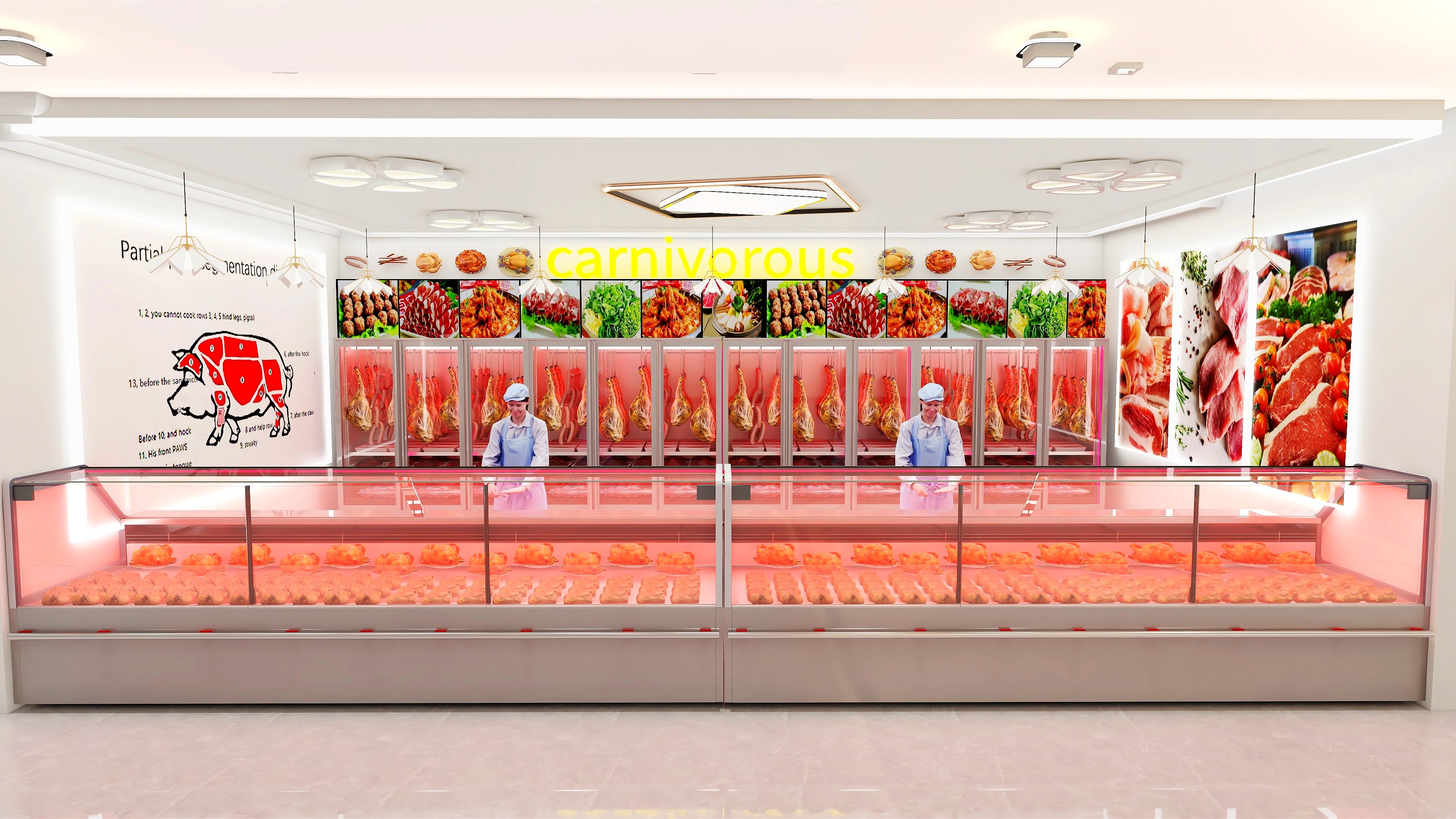 supermarket design layout modern，hypermarket layout design， supermarket ...