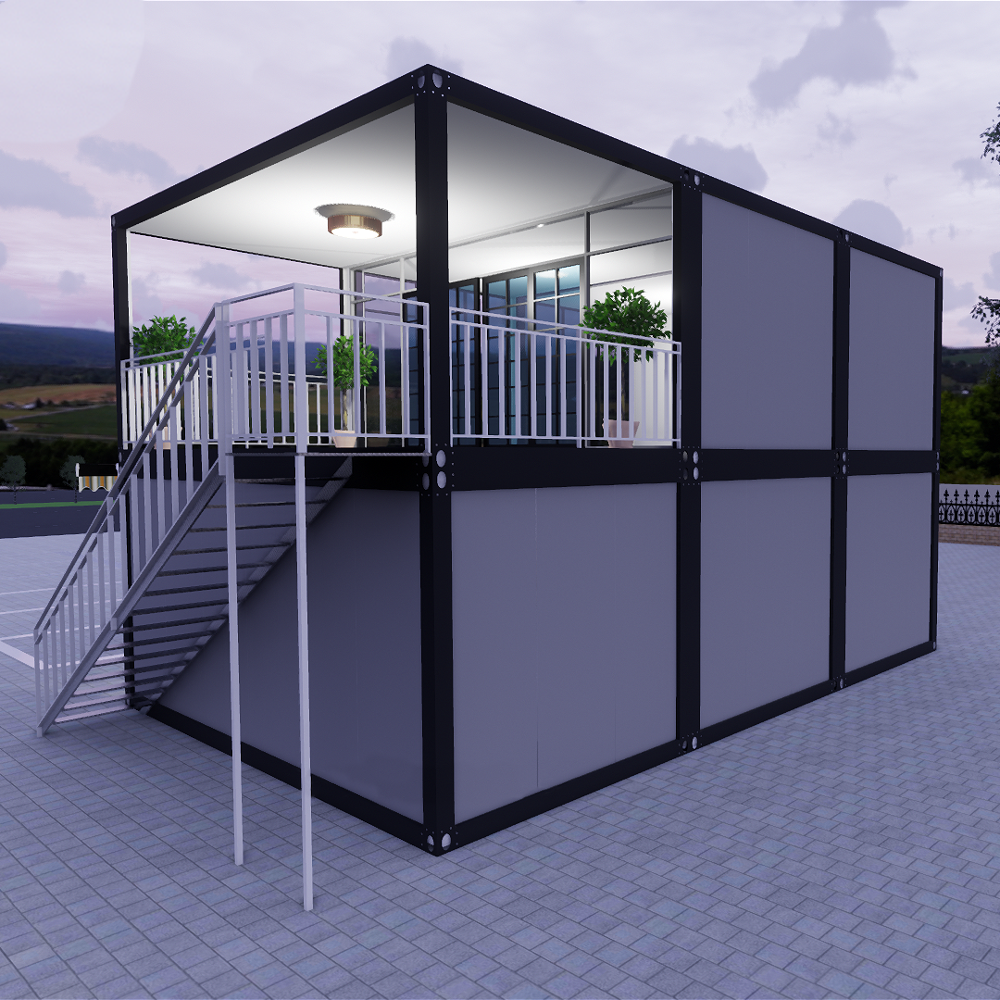 new designed low cost modern prefab shop,prefabricated container house ...