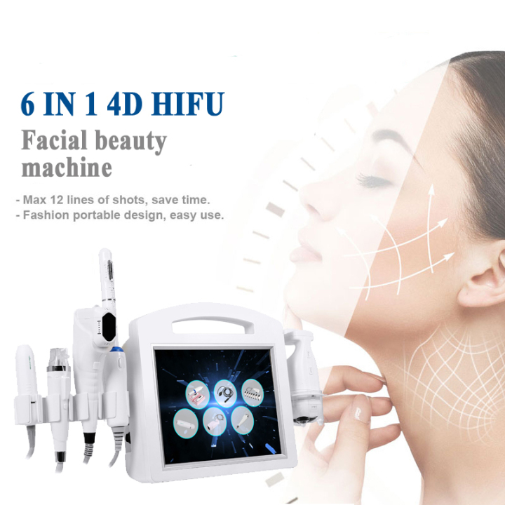 6 In 1 Professional And Rf Microneedling Hifu 7d Ultramax Face Lift ...