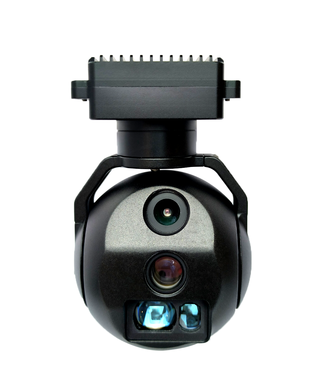 DYD415S90L12 Two fixed focal length EO +1200m LRF Small Camera