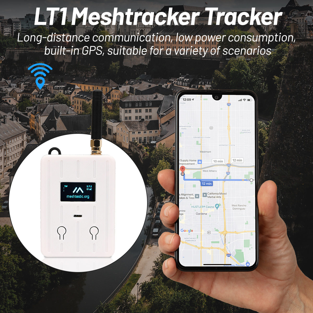 LT1 Pocket Lora Node Radio for Meshtastic Meshcore Mesh Tracker with ...