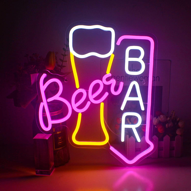 Factory Supply Custom Neon Light Signs, LED Neon Signs, LED Strip Lights