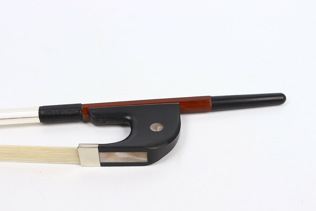3/4 Upright Bass Bow Brazil wood German Bow High Handle Ebony Frog ...