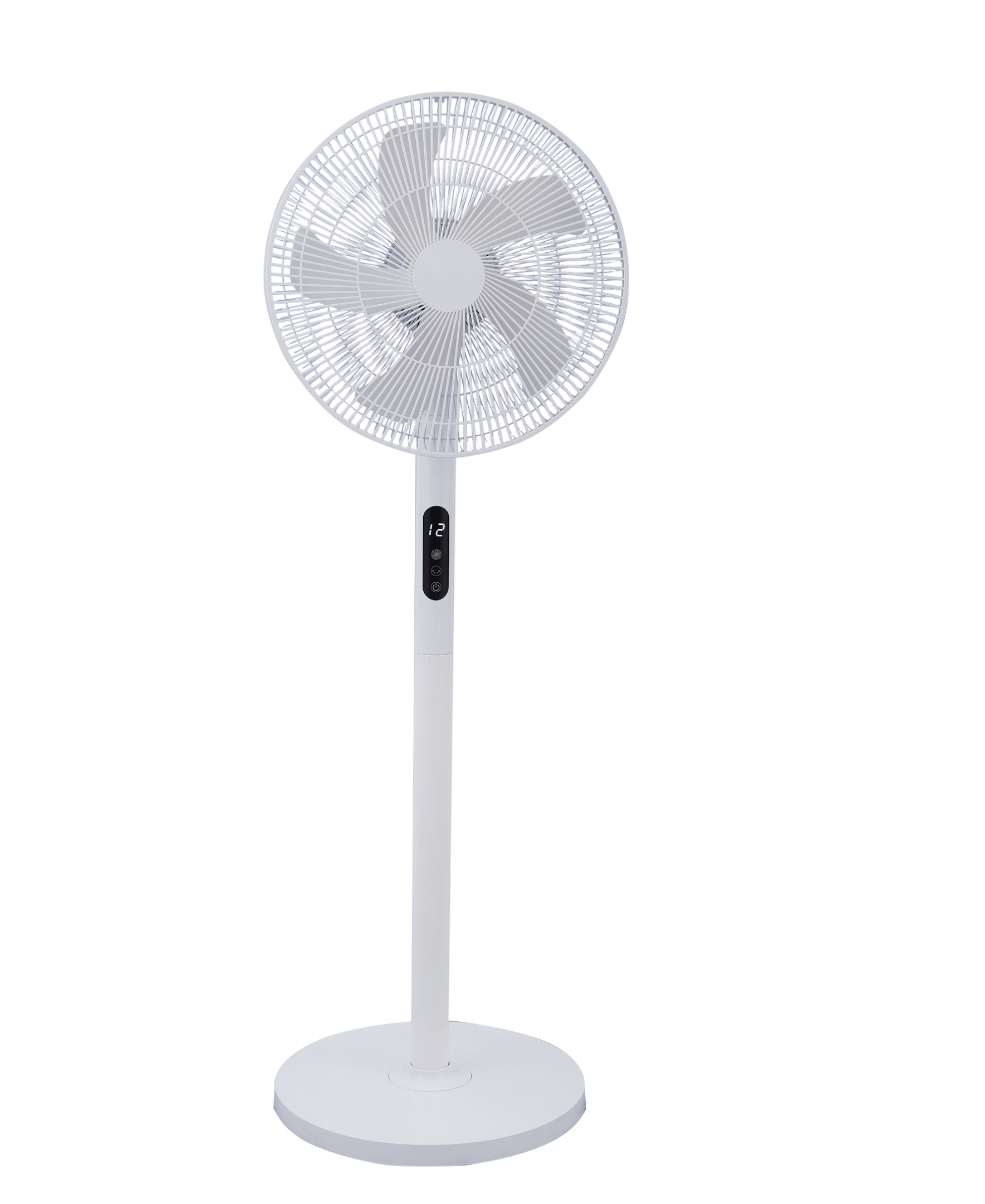 AIRMAKER 16 Inch Oscillating Stand Fan with Remote Control for bedroom KYS-1601AR Black
