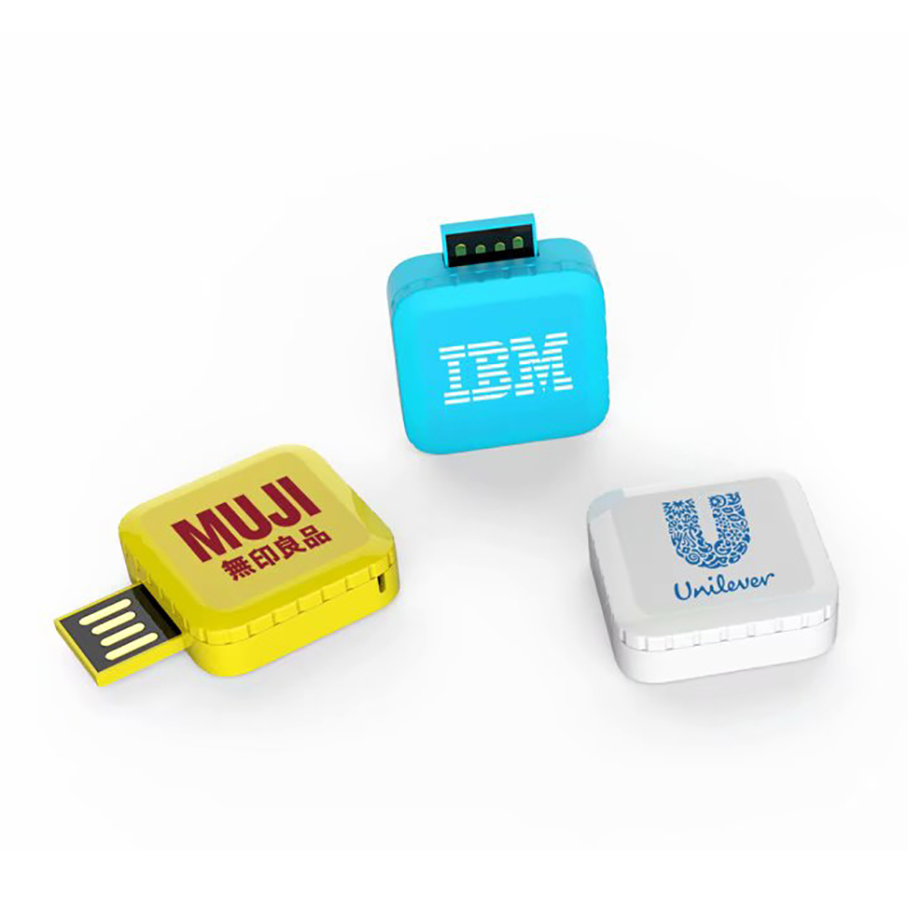 Rotating Square Usb Drive 1GB-128GB