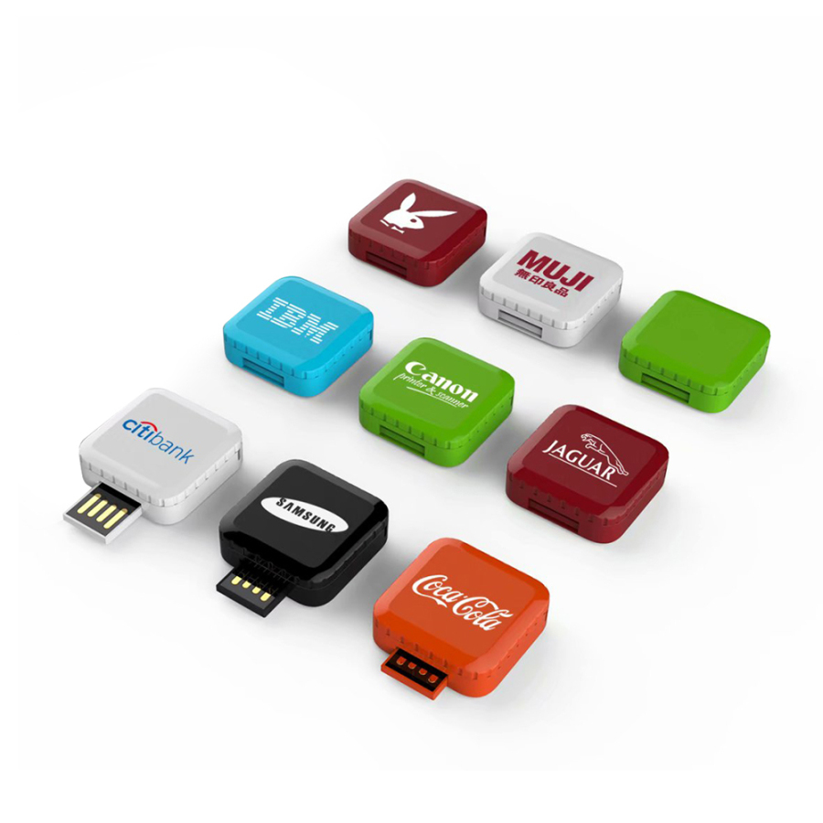 Rotating Square Usb Drive 1GB-128GB