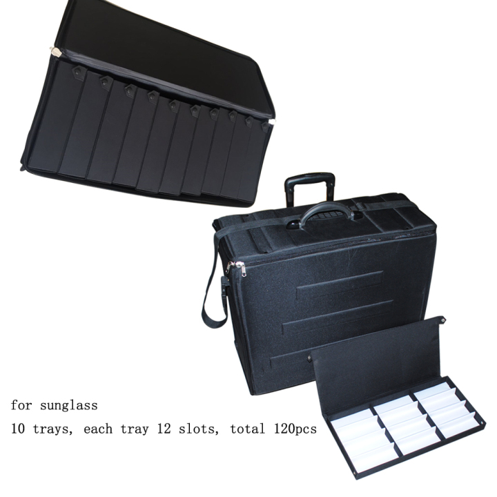 Capacity Of 240pcs192pcs Optical Frames Or 120pcs Sunglass Optical Frame Eva Suitcase Eyeglass