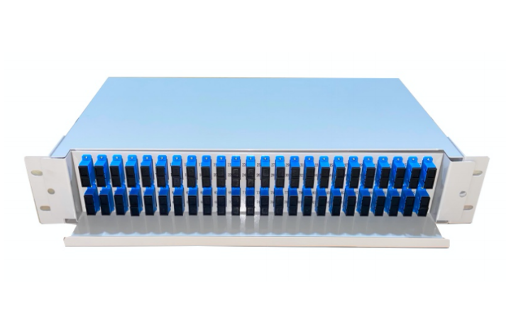 2U 72-96 Fibers Sliding Fiber Patch panel SC Duplex Drawer typefiber ...