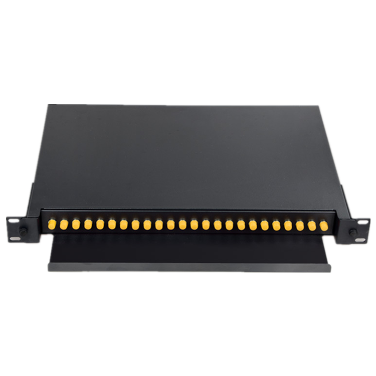 NEW 19in ODF 12 24 FC Drawing Type LWL Anschlussbox Fibre Optics ...