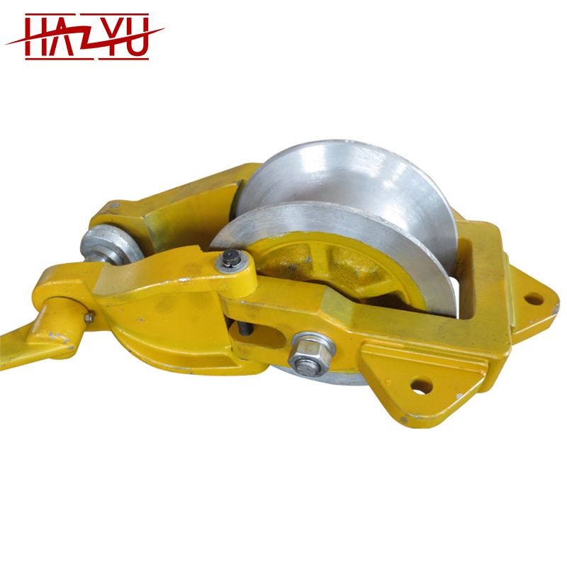 Universal Crossarm Mounted And Hooked Style Stringing Block Pulley