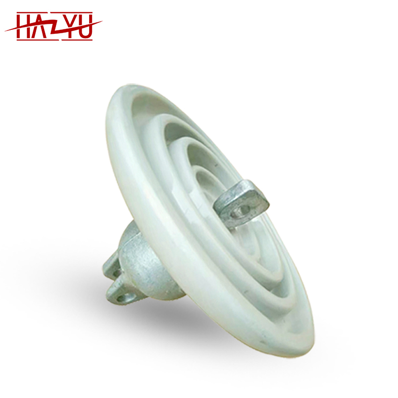 Anti-pollution Disc Suspension Porcelain Insulator For High Voltage ...