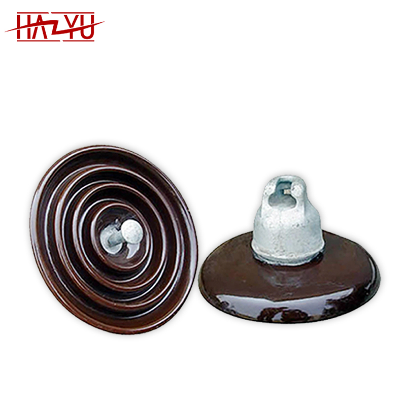 Anti-pollution Disc Suspension Porcelain Insulator For High Voltage ...