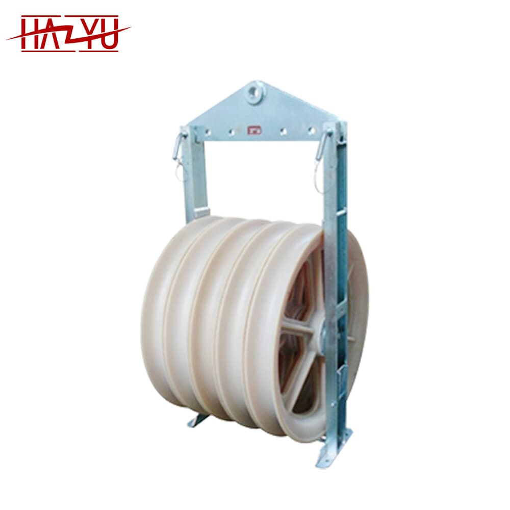 Bundle Nylon Five Stringing Block Conductor Pulleys