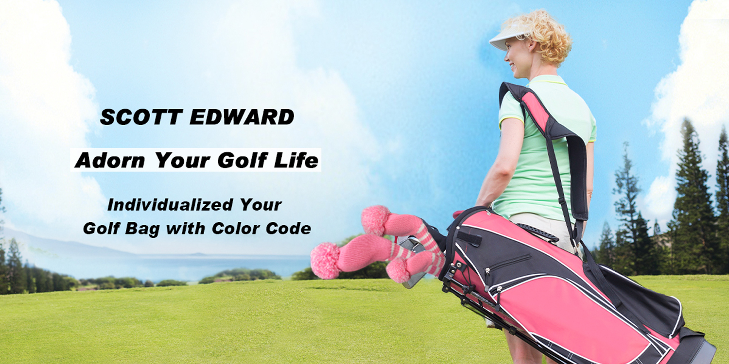 Scott Edward Knit Golf Head Covers