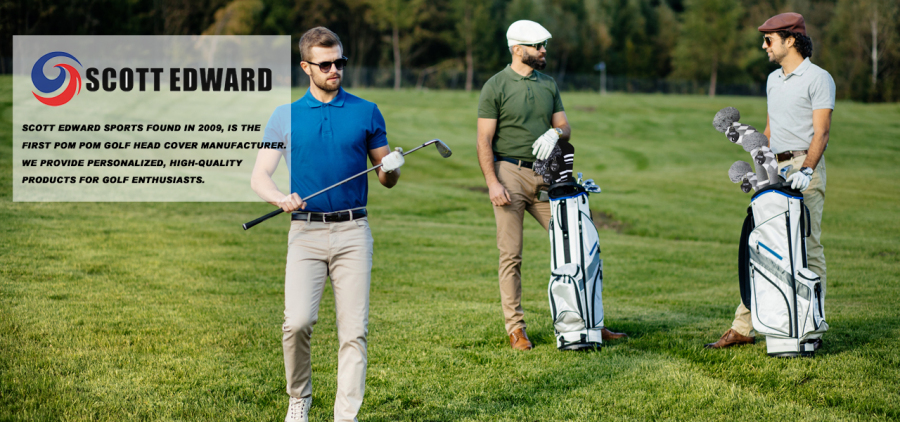 Scott Edward Knit Golf Head Covers