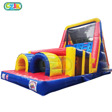 ww Inflatable Bouncy Castle Obstacle Course