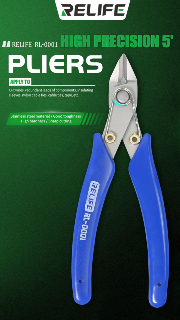 RELIFE RL-0001 Precision Pliers Cutter Plier Tools
