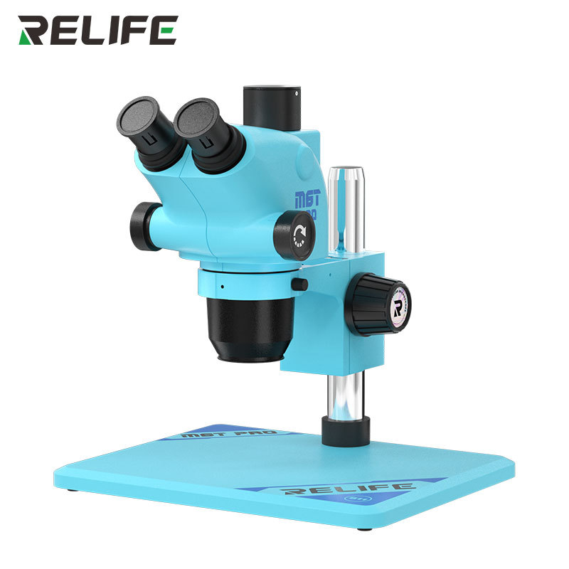 RELIFE RL-M6T Pro-B11 Trinocular HD stereo microscope 6.5~65x